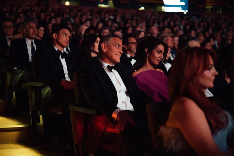 Photos: George Clooney, Amal Clooney, Sam Rockwell, Stephen Colbert ...