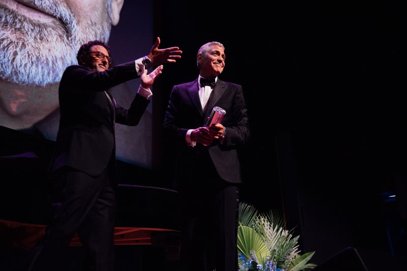 Photos: George Clooney, Amal Clooney, Sam Rockwell, Stephen Colbert ...
